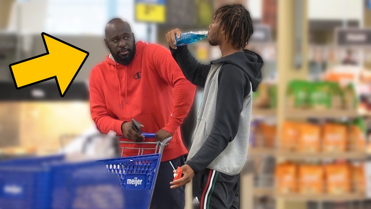 DRINKING WINDEX in Public Prank!! *COPS CALLED!* - YouTube