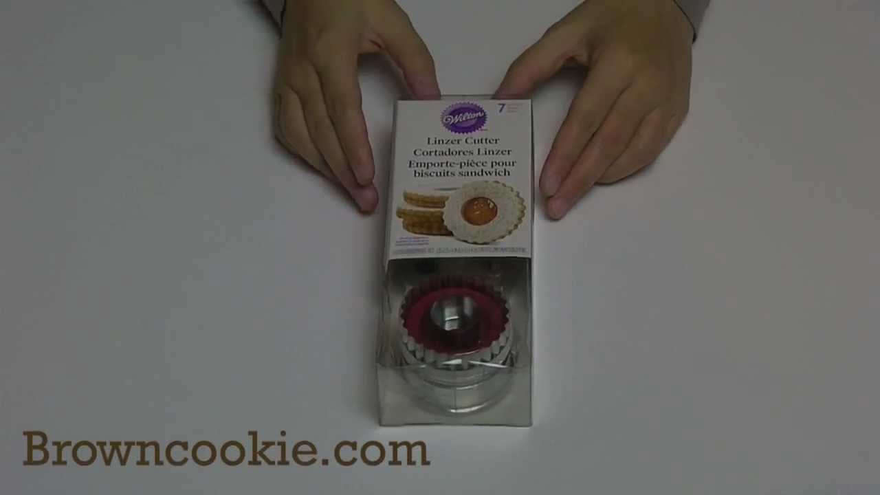 Round Linzer Cookie Cutter Set - YouTube