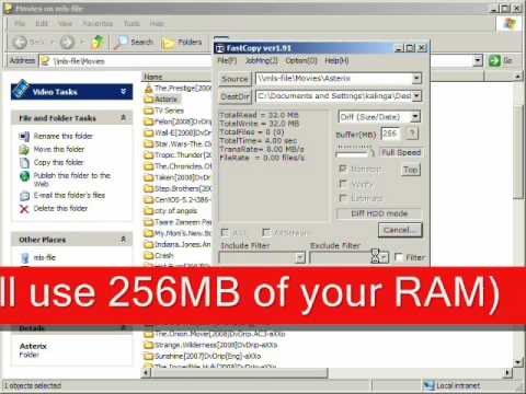 Copy Files Faster with FastCopy - YouTube