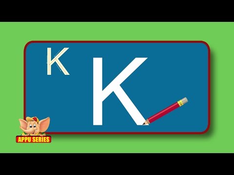 Learn Alphabets - Letter K