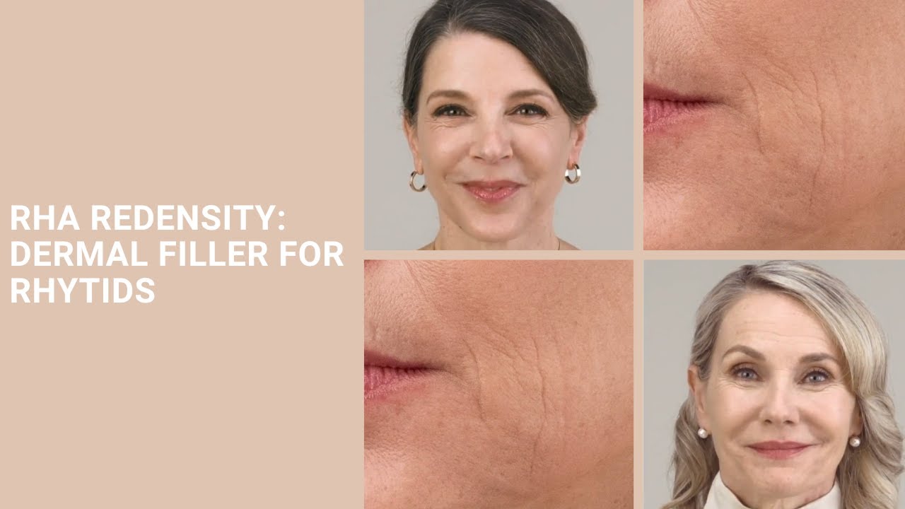 RHA Redensity: Dermal Filler For Rhytids - YouTube
