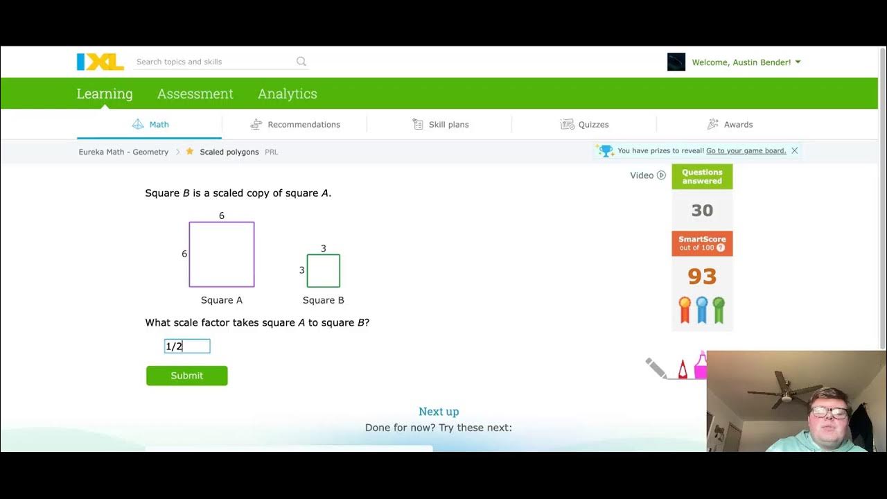 Geometry 11: IXL Assignment - Scaled Polygons - YouTube
