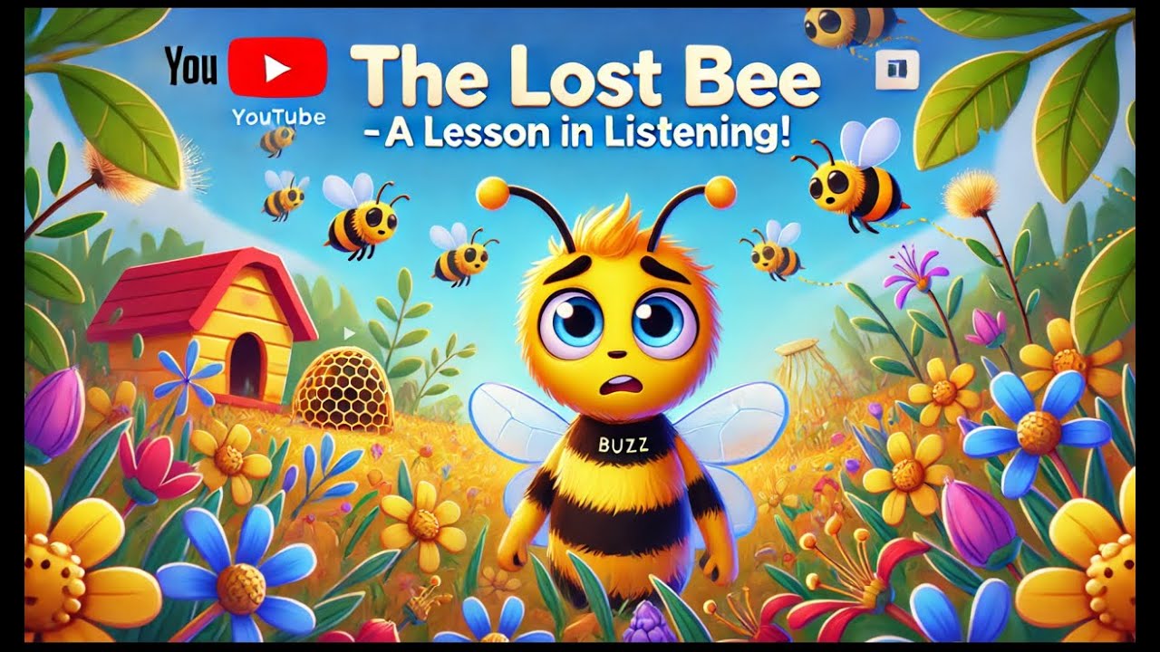 "The Lost Bee 🐝 | A Lesson in Listening | Animated Motivational Story" - YouTube