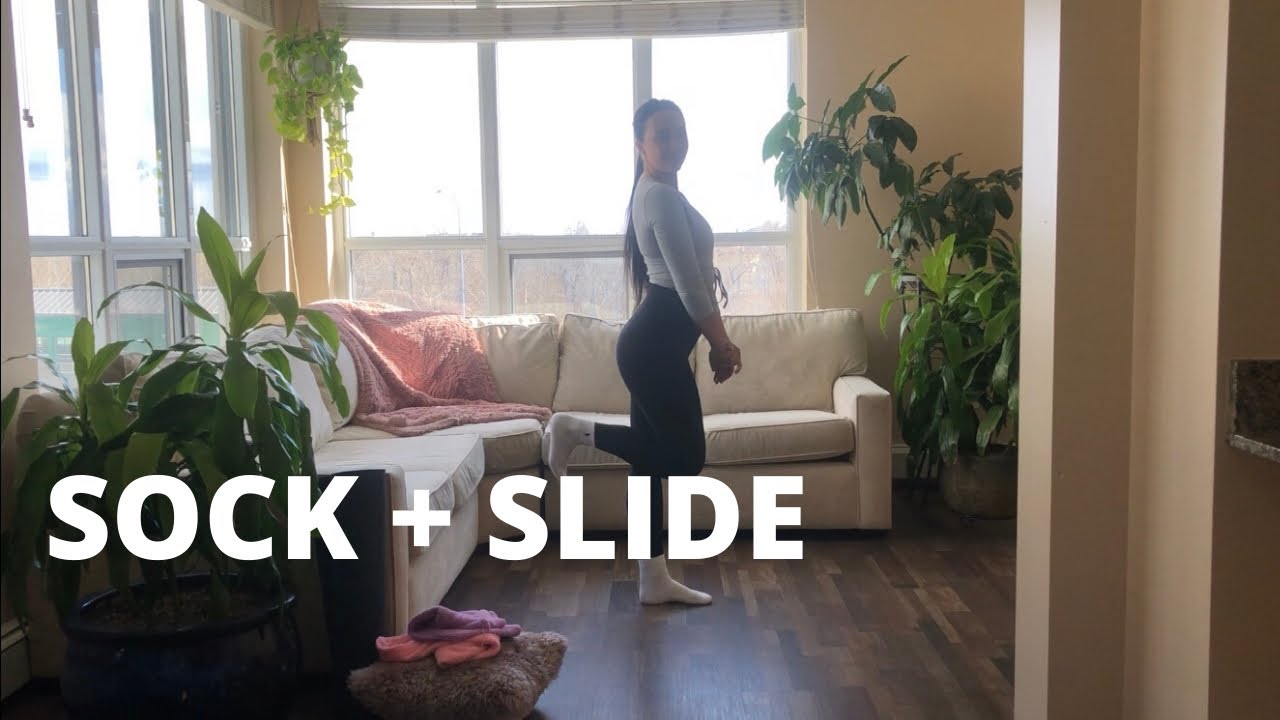Sock + Slide (Gliders style class) - YouTube