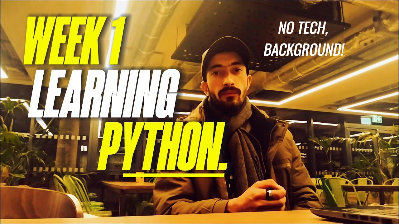 Learning Python with No Coding Experience My University Week 1 Journey! - YouTube