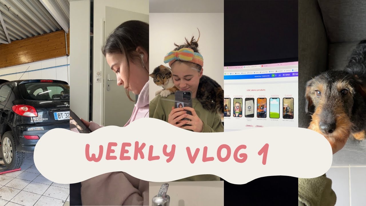 Devenir free-lance - Weekly Vlog 1 - YouTube