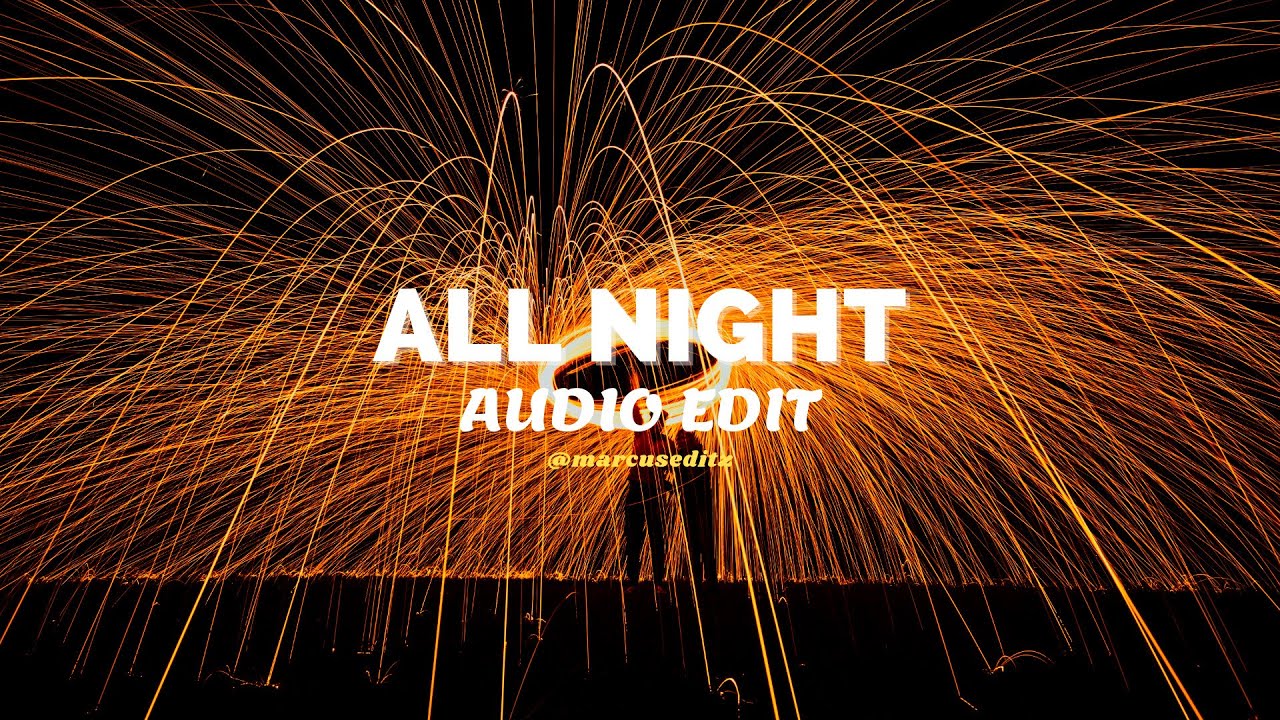 all night - icona pop [edit audio] - YouTube