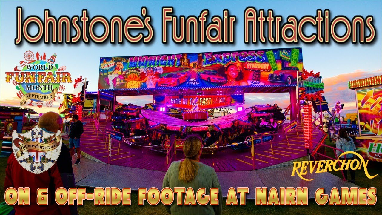 Johnstone's funfair Attractions - Midnight Express Reverchon Matterhorn ...