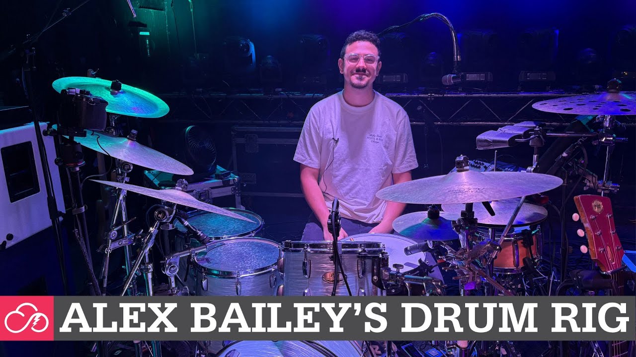 Alex Bailey's Drum Rig - April 2025 - YouTube