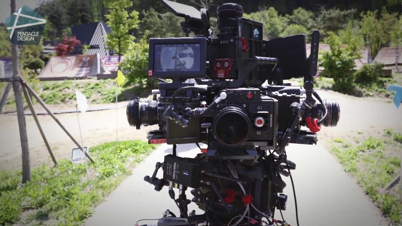 Pentacle Design VR Rig for RED EPIC - YouTube