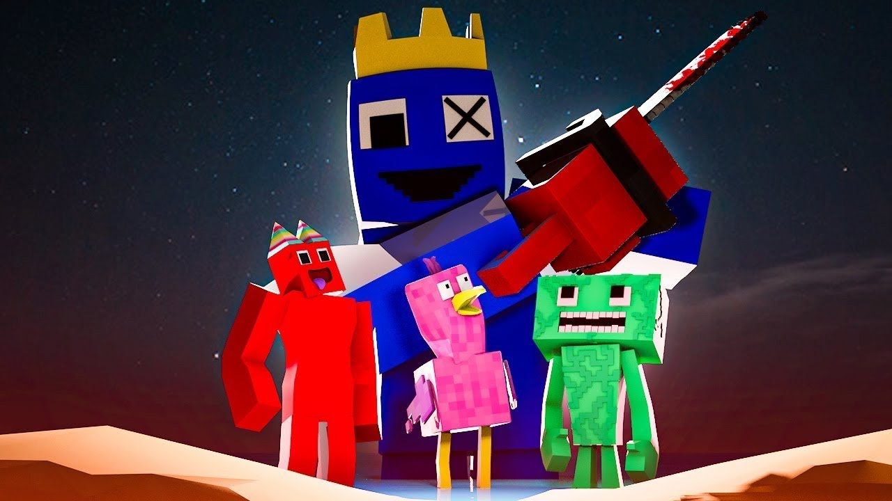 New BanBan 3 RAINBOW FRIENDS vs BANBAN GARDEN! Garden Banban Animations ...