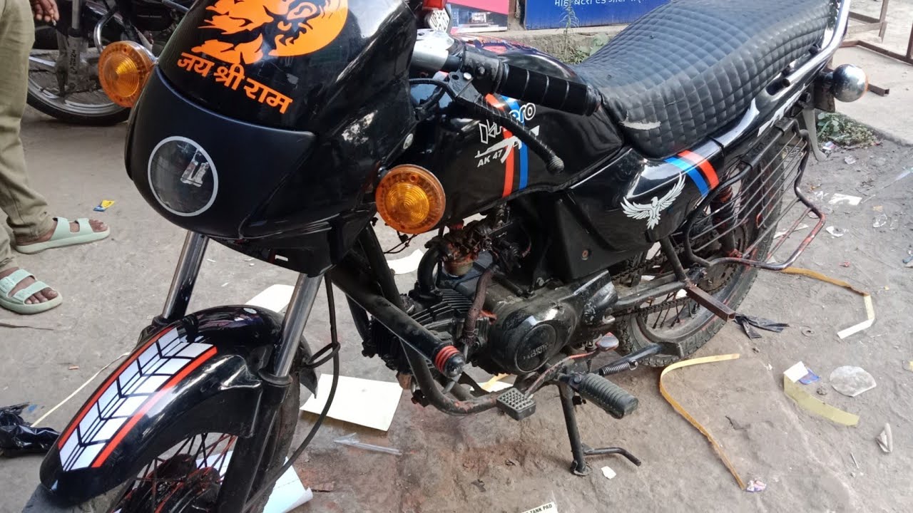 Hero Passion Plus old model modified# old model Passion Plus ...