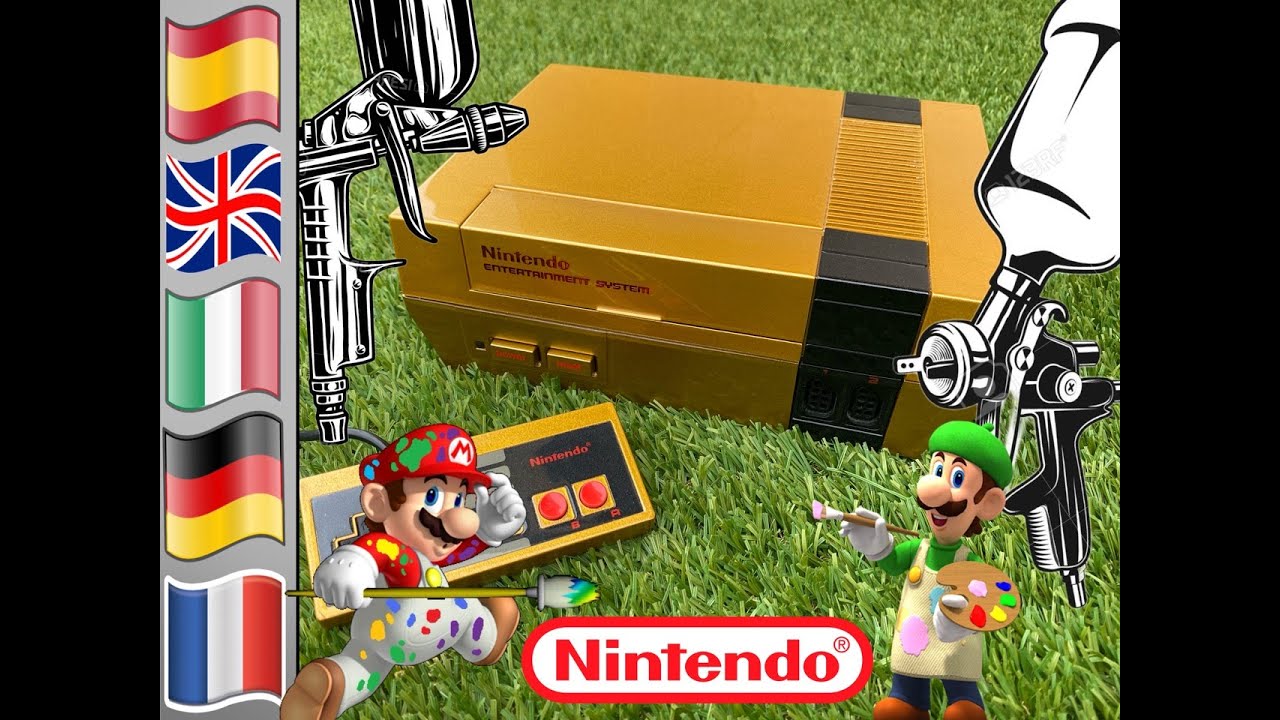 Como Pintar Nintendo / Nes - YouTube
