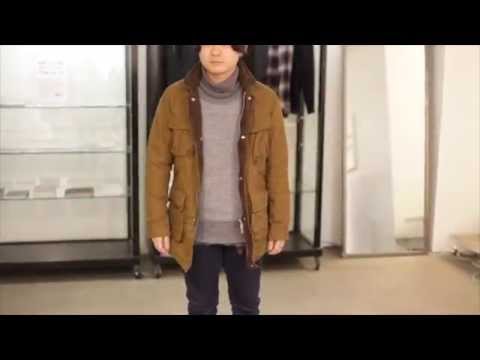 nonnative ノンネイティブ RIDER JACKET COTTON WEATHER CROTH PARAFFIN COATED【着用動画】 - YouTube