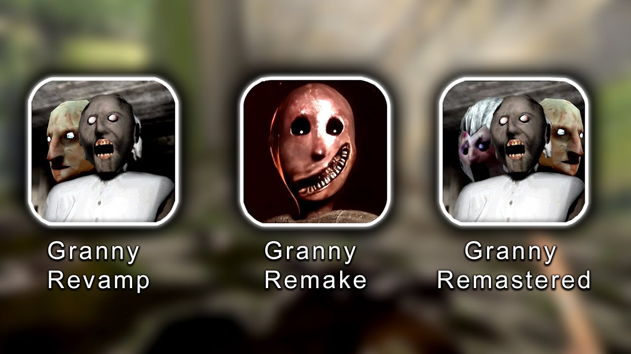 Granny Remake Vs Granny Recaptured Vs Granny Revamp Full Gameplay - YouTube