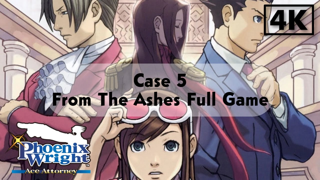 Phoenix Wright: Ace Attorney First Game Case 5 | Full Game Walkthrough ...