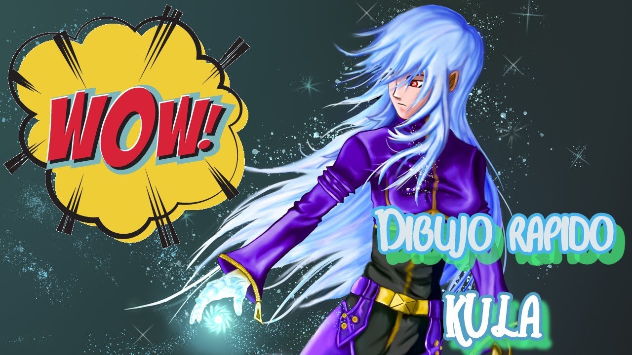 Dibujo rapido, diseño de KULA KOF paso a paso - YouTube