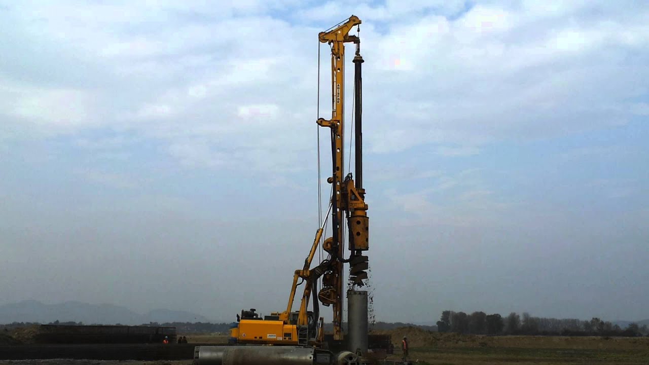 Agisfor piloti forati cu tubing recuperabil - YouTube