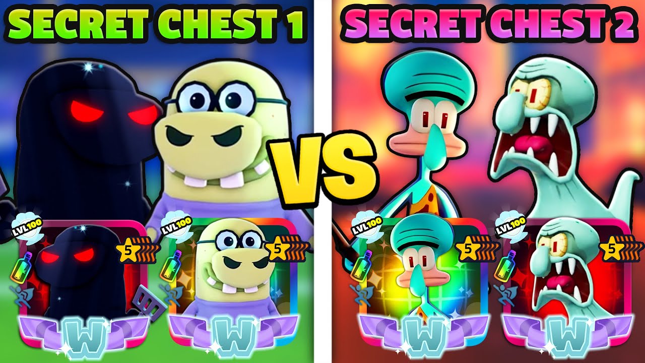 Which SECRET CHEST DUO Is BEST.. (SpongeBob TD) - YouTube