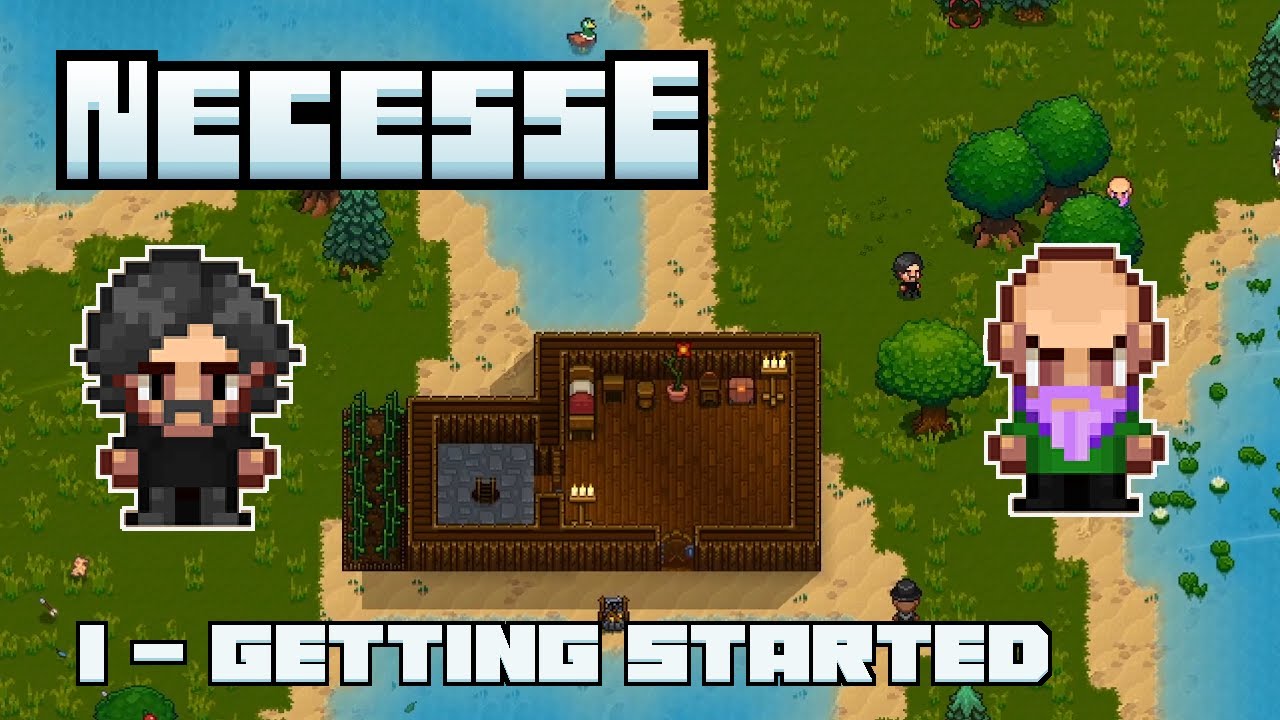 HUGE GRAPHICAL UPDATE!! ¦ NECESSE with @hardwaredespair ¦ Episode 1 ...