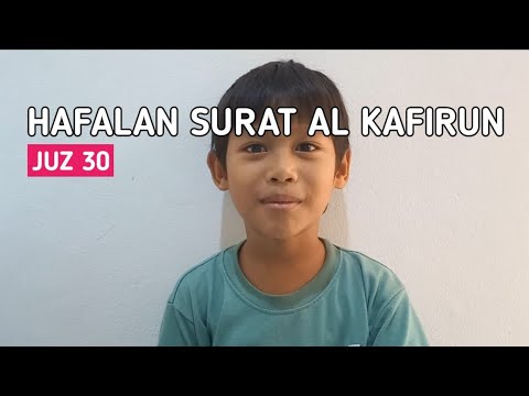 HAFALAN SURAT AL KAFIRUN JUZ 30 ANANDA RAYYAN - YouTube