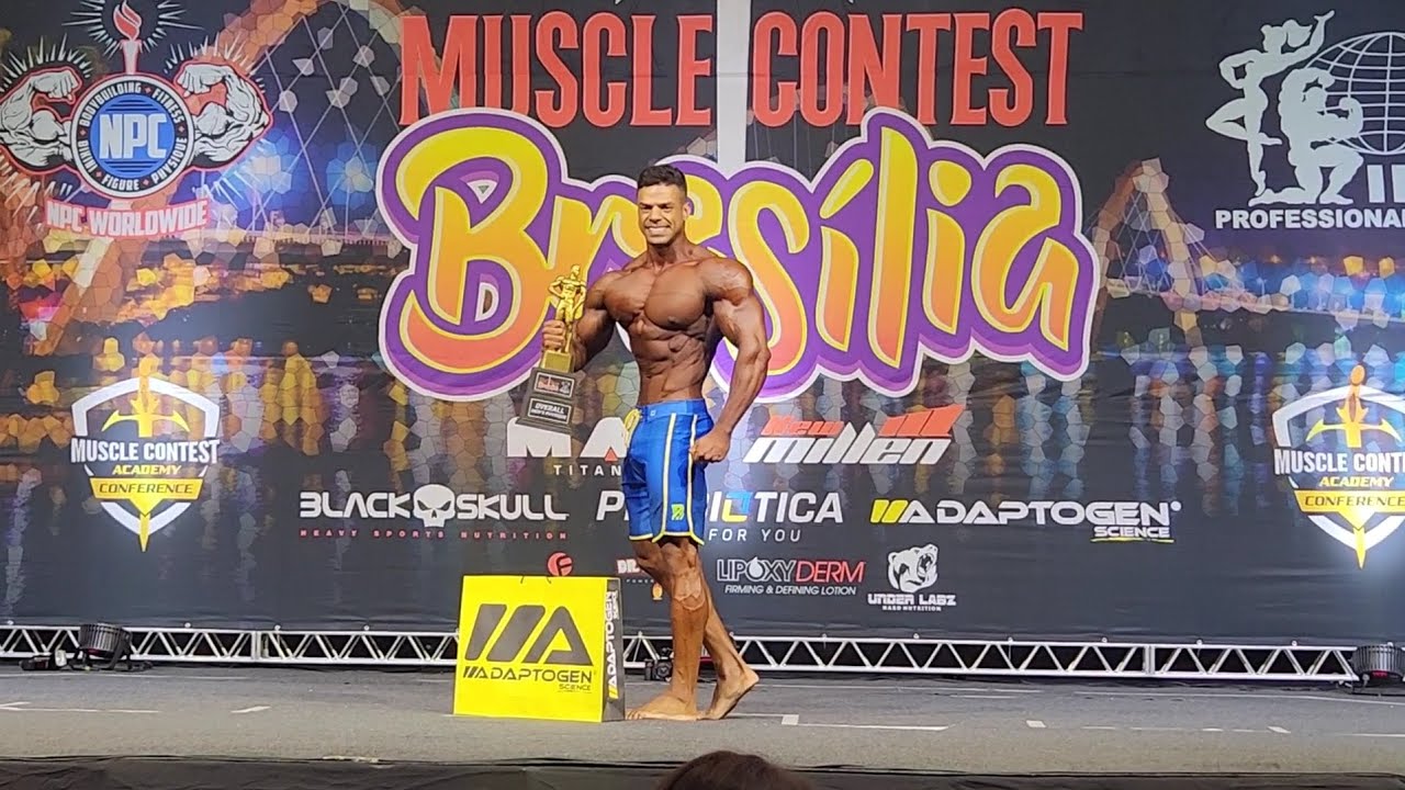 Matheus Nery Campeão Overall Muscle Contest Brasília - Disputa Overall ...