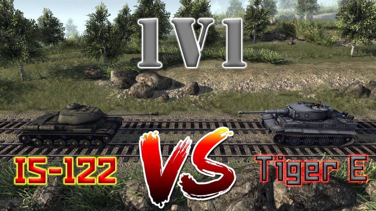 Tiger E vs IS 122 - YouTube