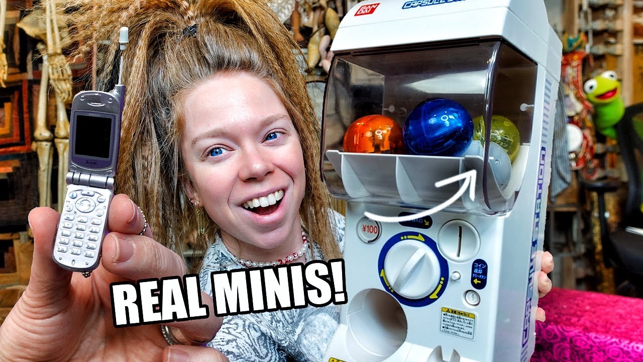 REAL Retro Technology Phone 'MINI BRANDS' Tiny Realistic Mini Mystery ...