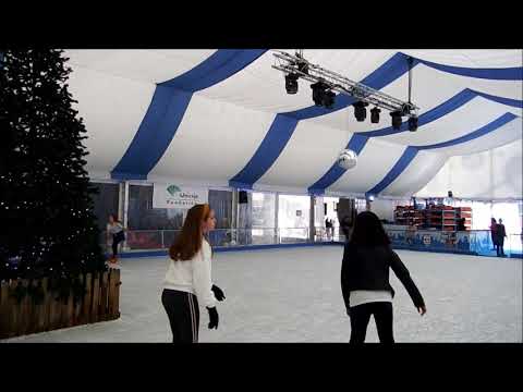 Ice Skating at El Corte de Ingles, Malaga, Spain, Part 50 - YouTube