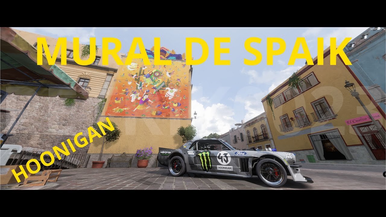 FORZA HORIZON 5 - MURAL DE SPAIK - YouTube