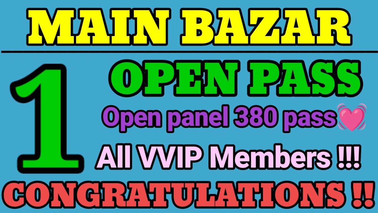 Main bazar game -16/01/2025 | Single open |Single jodi | Single panel ...