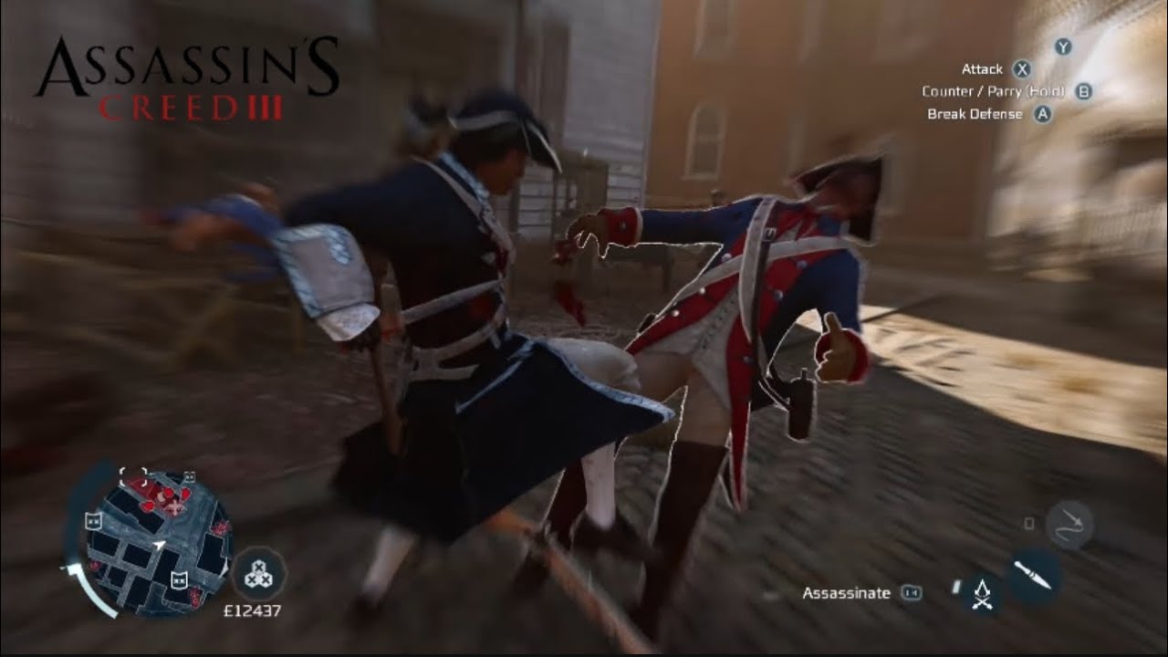 Assassin's Creed 3 Remastered : The Aquila Uniform Combat Showcase ...