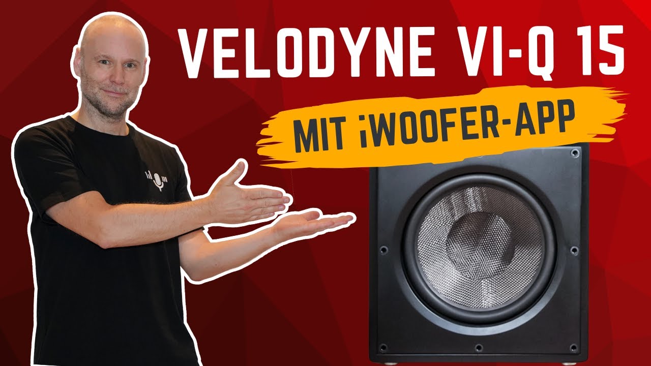 Velodyne VI-Q 15 Subwoofer und Einmessung über iWoofer App - YouTube