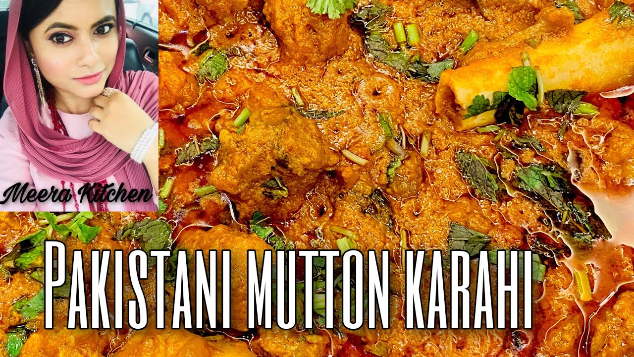 Pakistani Mutton Karahi Recipe | Kambing Karahi Pakistan #muttonkarahi ...