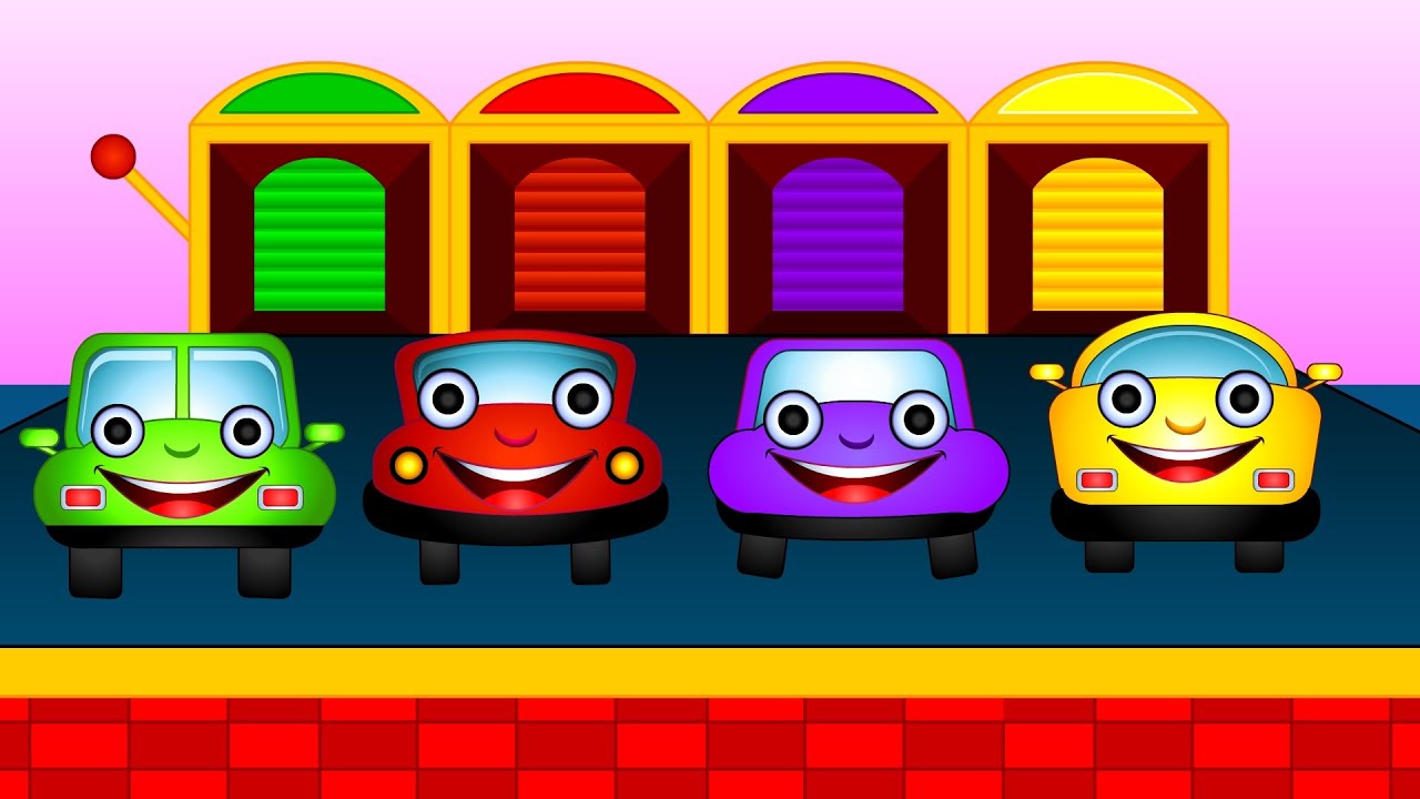 Learn Colors with Car Toy for Babies Children Kids-Surprise 3D Toys ...