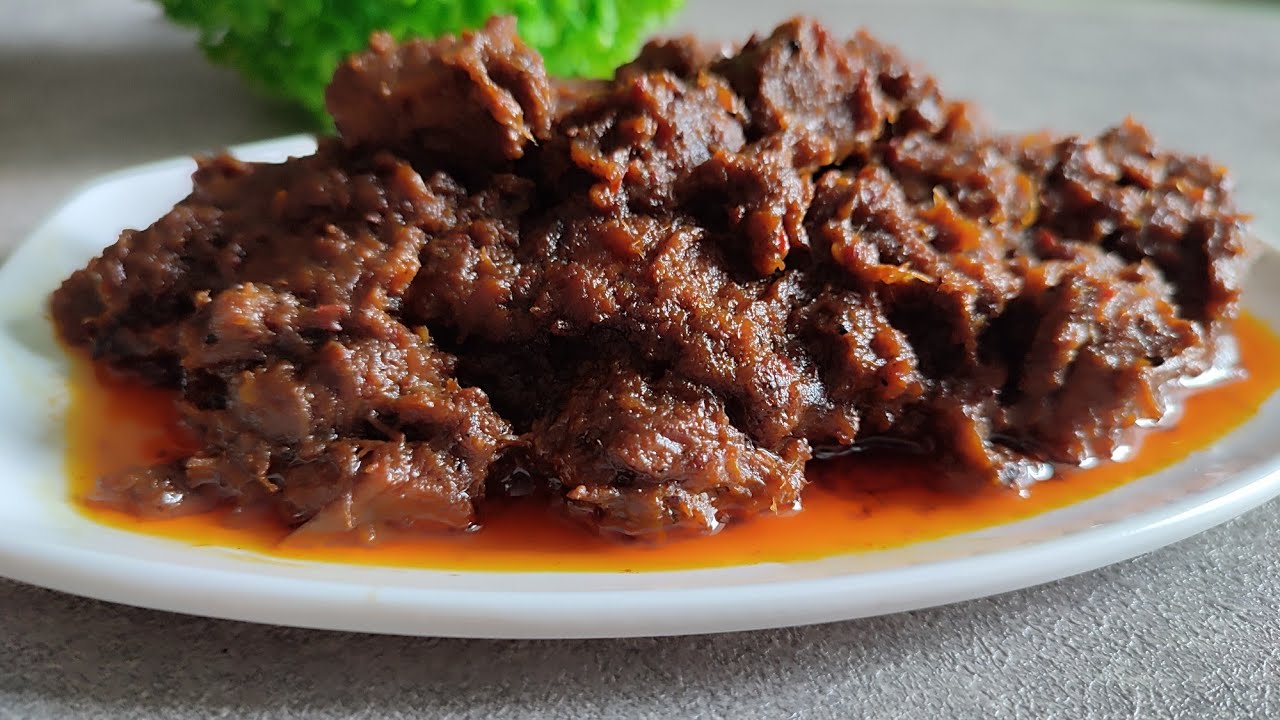 RENDANG DAGING SAPI,CEPAT EMPUK & BUMBU MERESAP, Indonesian Recipe ...