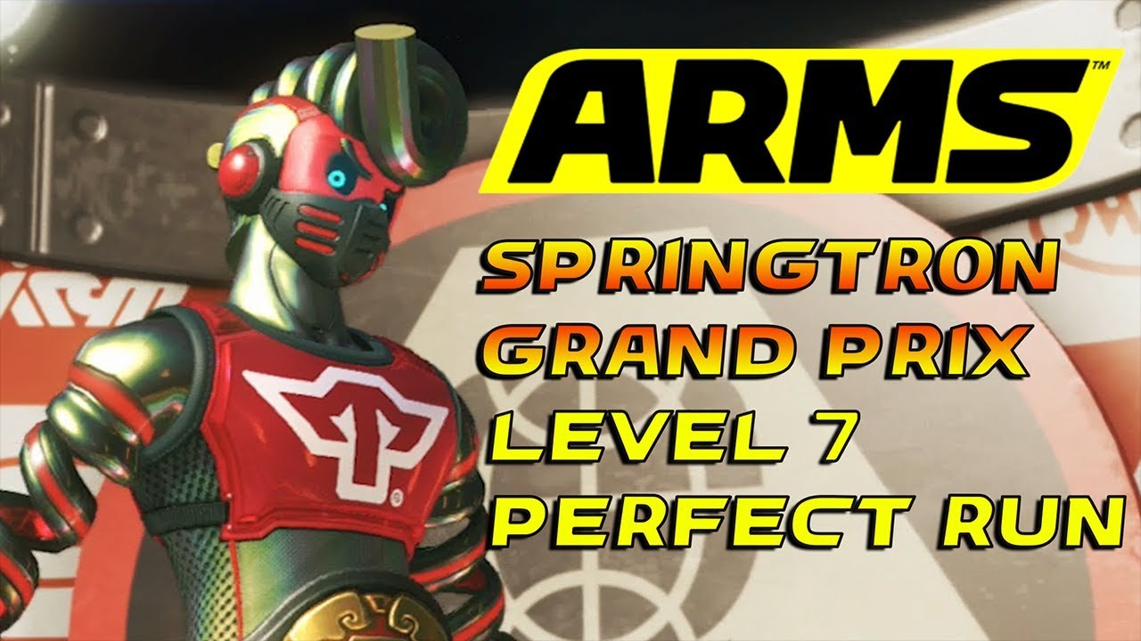 ARMS | Springtron Grand Prix Level 7 [Perfect Run] - YouTube