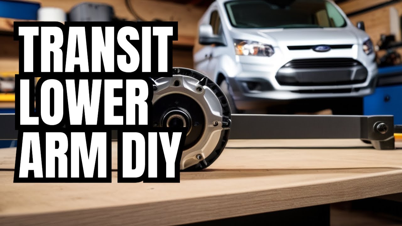 MK7 Transit Lower Arm Replacement - YouTube