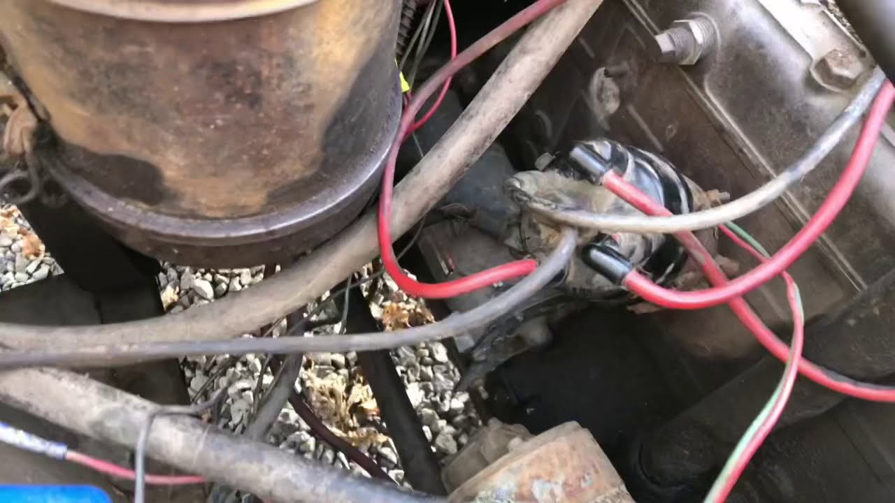 Tune up Cj2a distributer and coil - YouTube