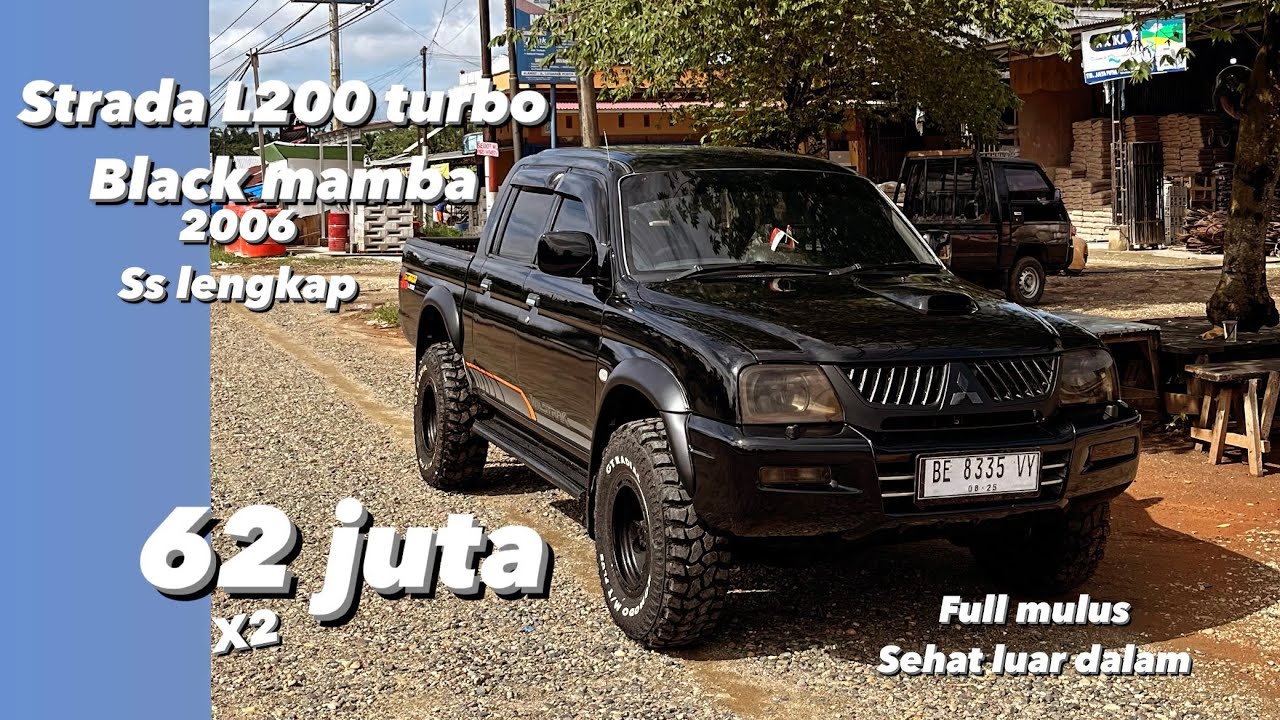 Di jual Original Strada L200 turbo - YouTube