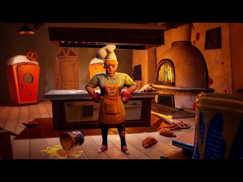 Como pasarse la parte de la pasteleria en hello neighbor 2 #2 - YouTube