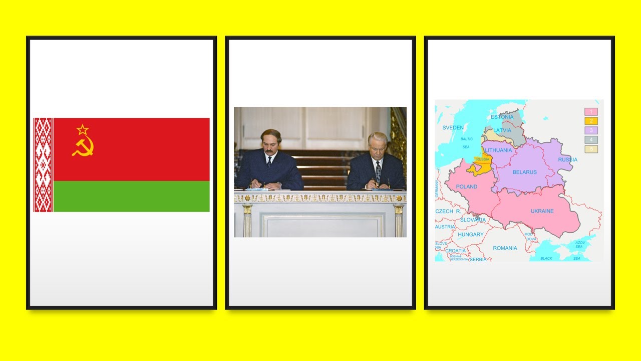 How did Belarus Almost Annex Russia? [History of Belarus] #lukashenko ...