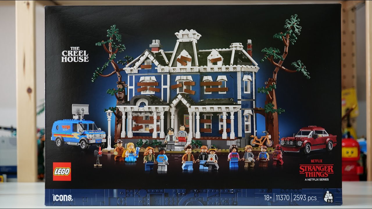 LEGO Stranger Things 11370 The Creel House - LEGO Speed Build Review ...