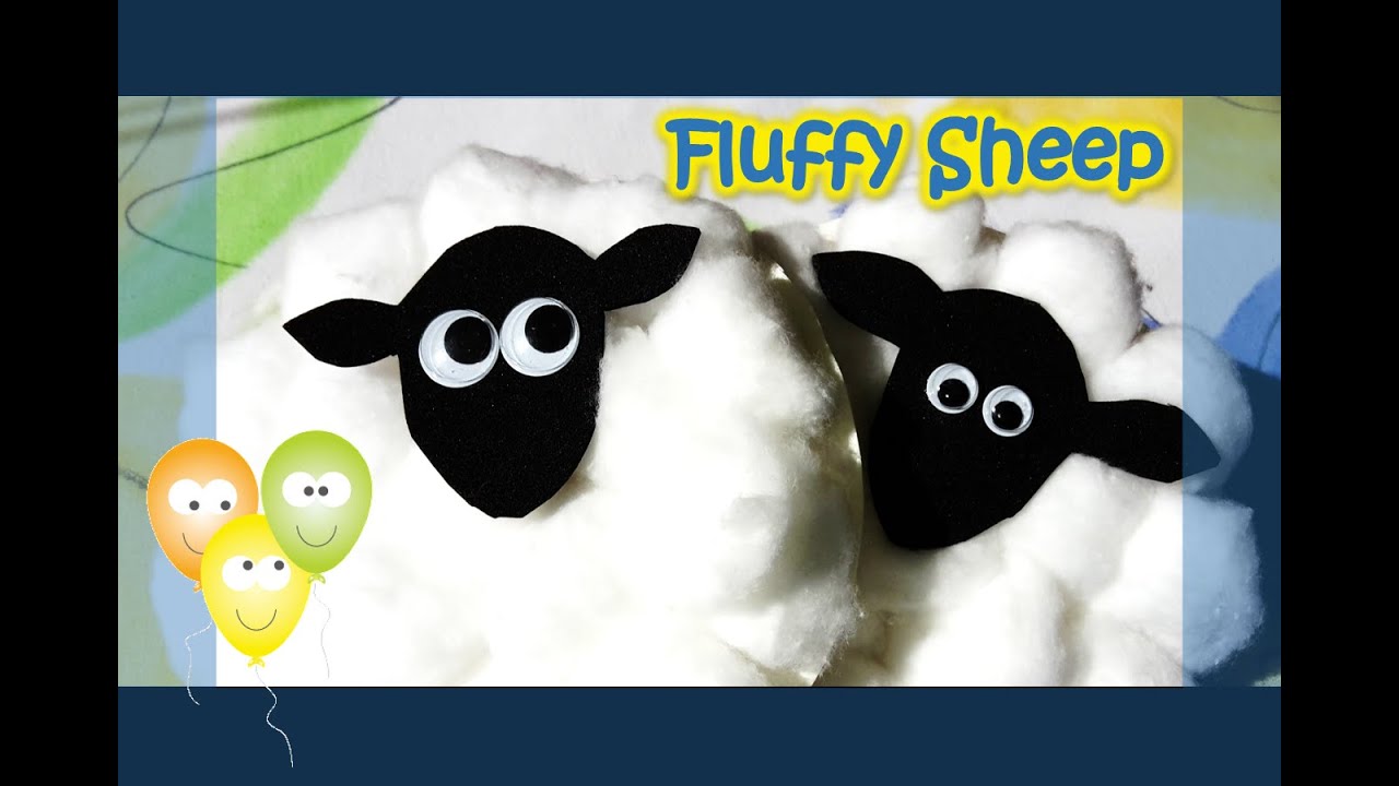 Fluffy Sheep | Paper Plate Series - YouTube