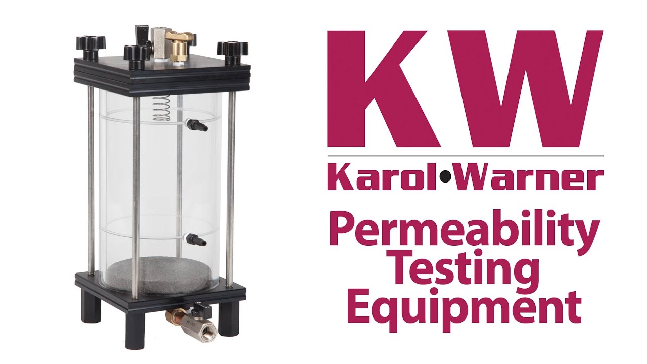 Karol-Warner | Soil Permeability Testing Equipment - YouTube