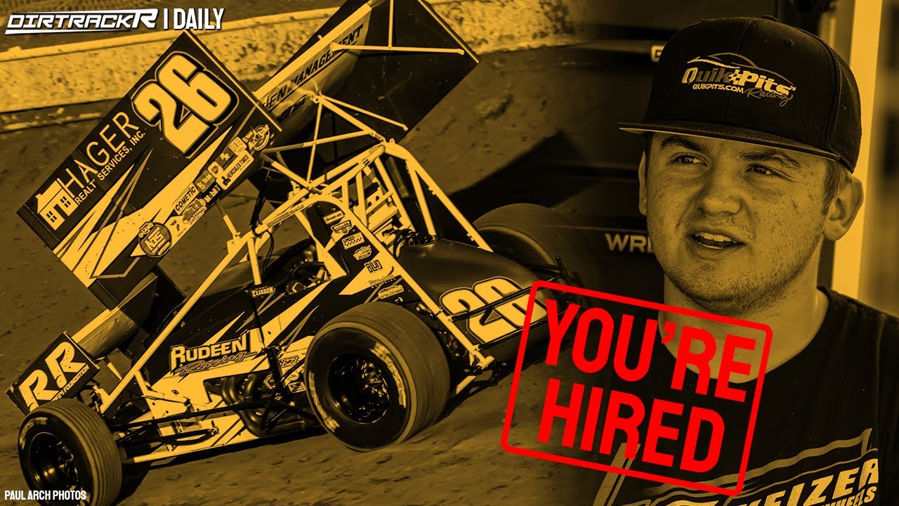 Zeb Wise replaces Cory Eliason at Rudeen Racing - YouTube