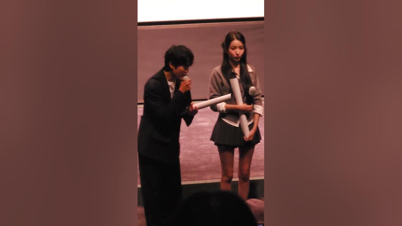 성열 & 소원 영화 [4분 44초] 무대인사 241103 - YouTube