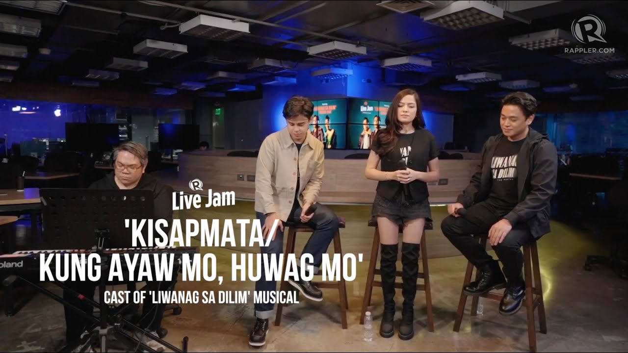 'Kisapmata/Kung Ayaw Mo Huwag Mo' - Cast of ‘Liwanag sa Dilim’ musical ...