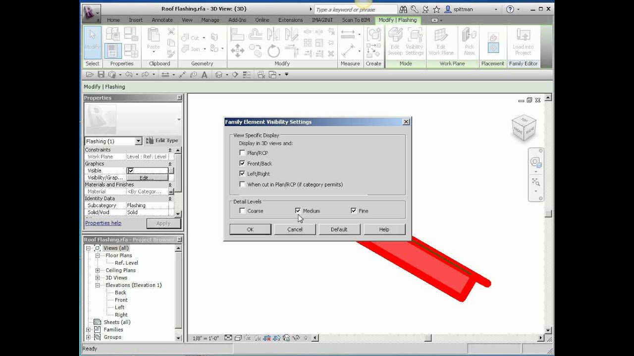 Revit: Controlling Visibility and Sub Categories - YouTube