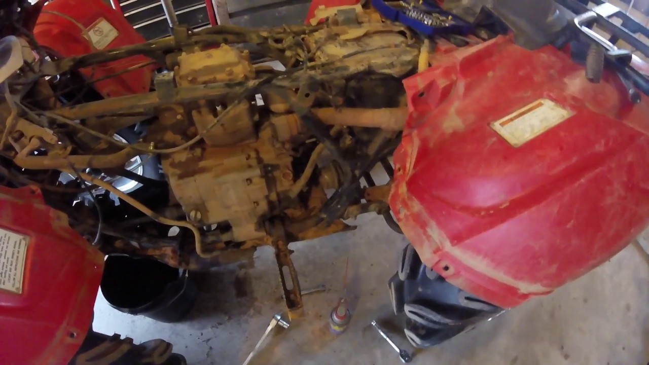 taking the motor out of the 420! - YouTube